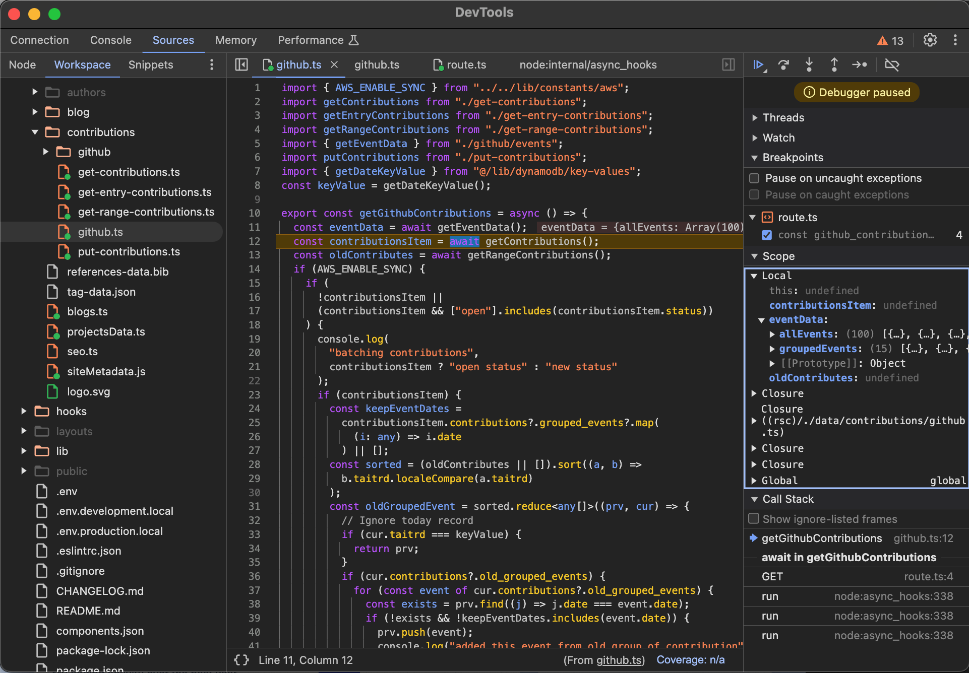 Debug With Browser Devtools In Server Side Nodejs Tais Profile Software Engineer